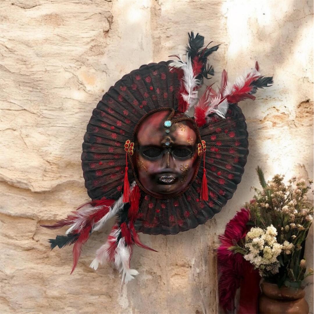 Venetian Mask | Wall Decor | Handmade | Masquerade Mask | Ornamental ...