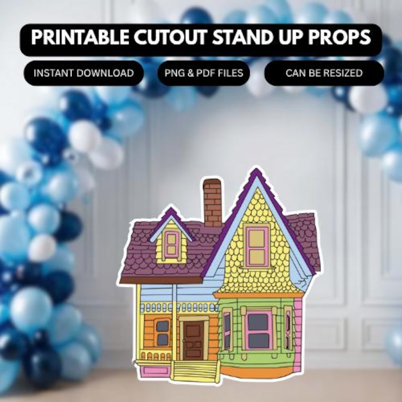 Up House Printable - Etsy