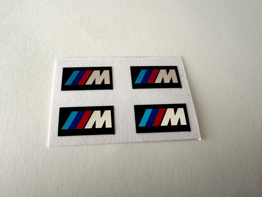 4X BMW Stickers Decals M Sport Emblem Sticker - Etsy
