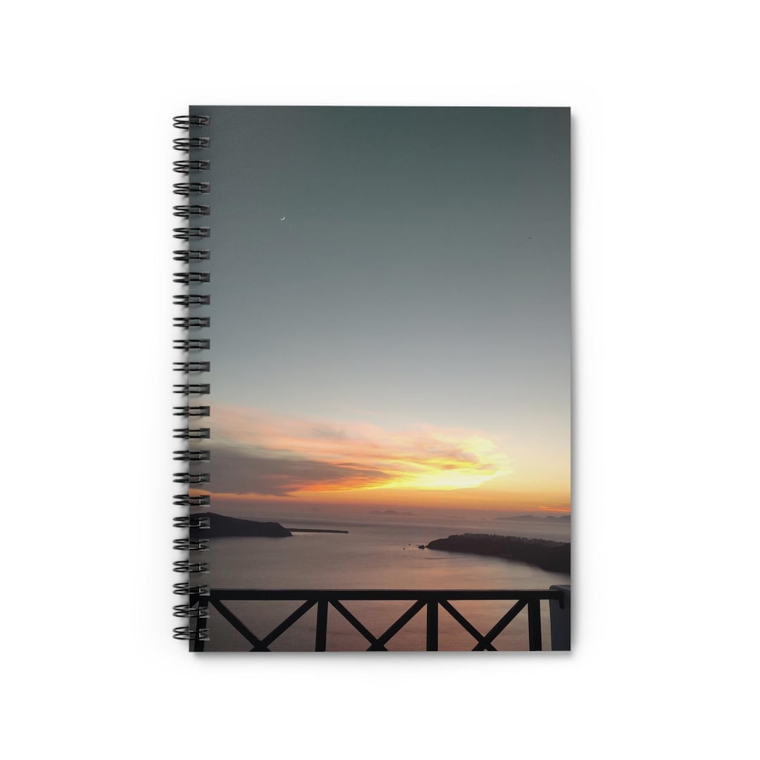 Scenic Sunset Spiral Notebook, Nature Lover's Journal, Perfect for Note ...