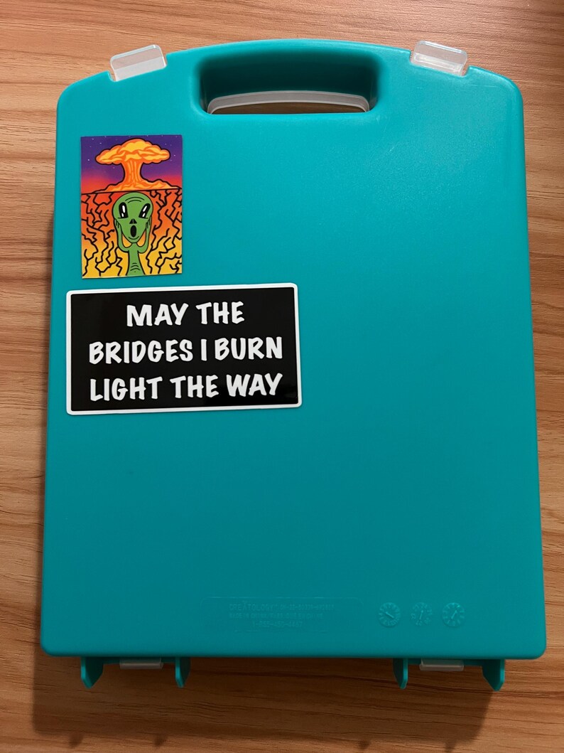 Funny Motivational Sticker, Words of Wisdom Sticker, Inspirational ...