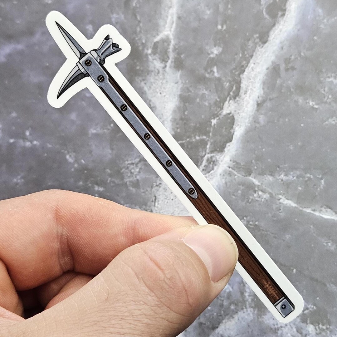 War Hammer Sticker, Medieval War Hammer Vinyl Sticker, Italian War ...