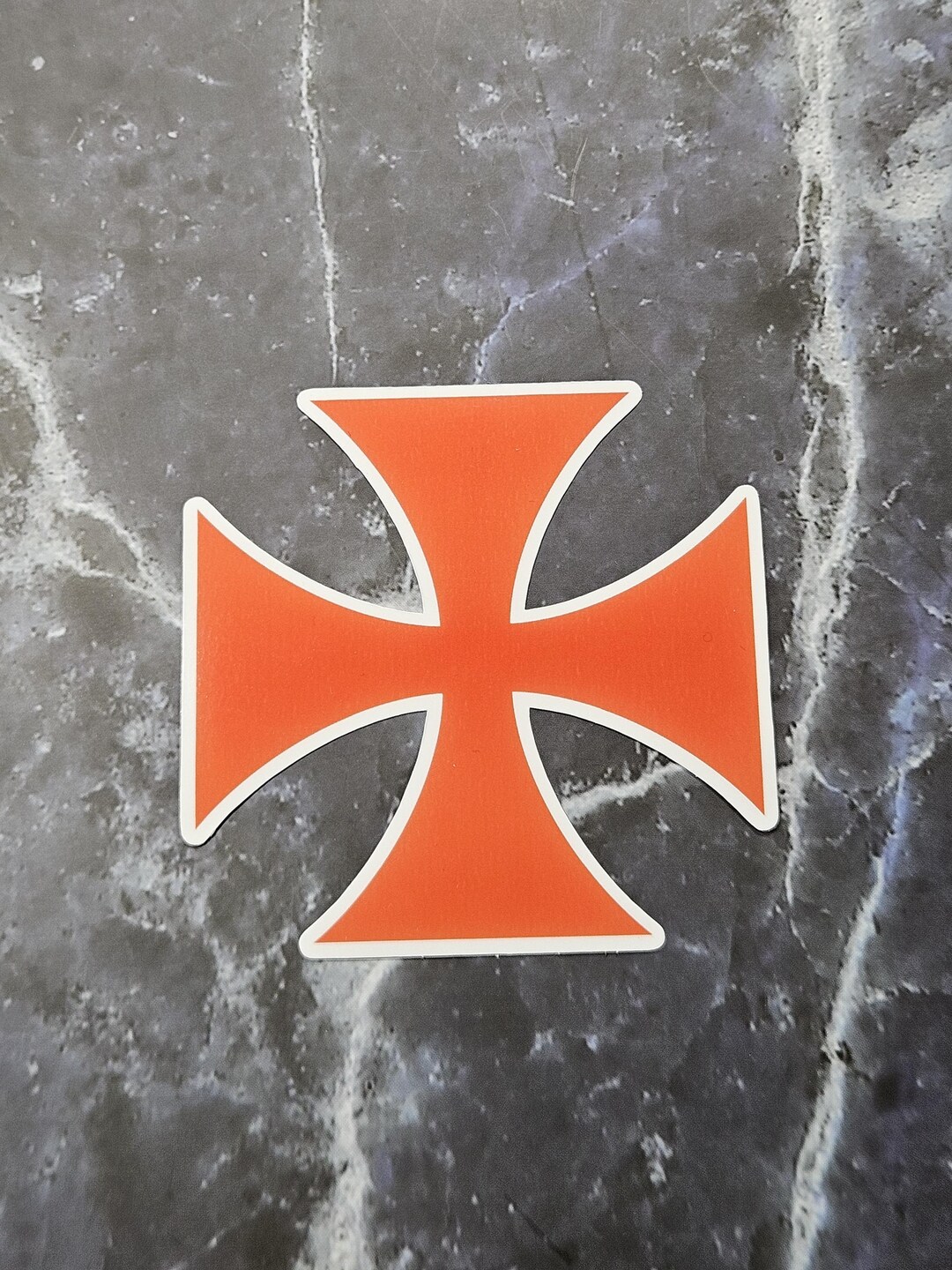 Knights Templar Cross Sticker Vynil Diecut Laminated - Etsy