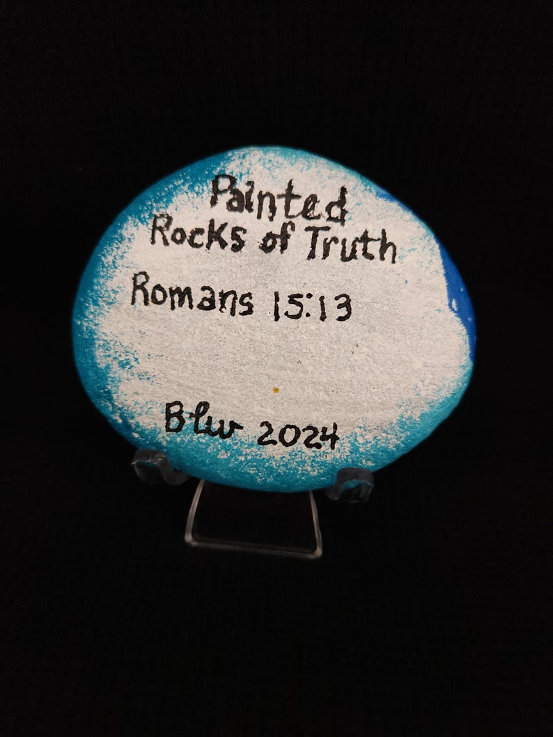 Strength From Christ Painted Rock - Etsy