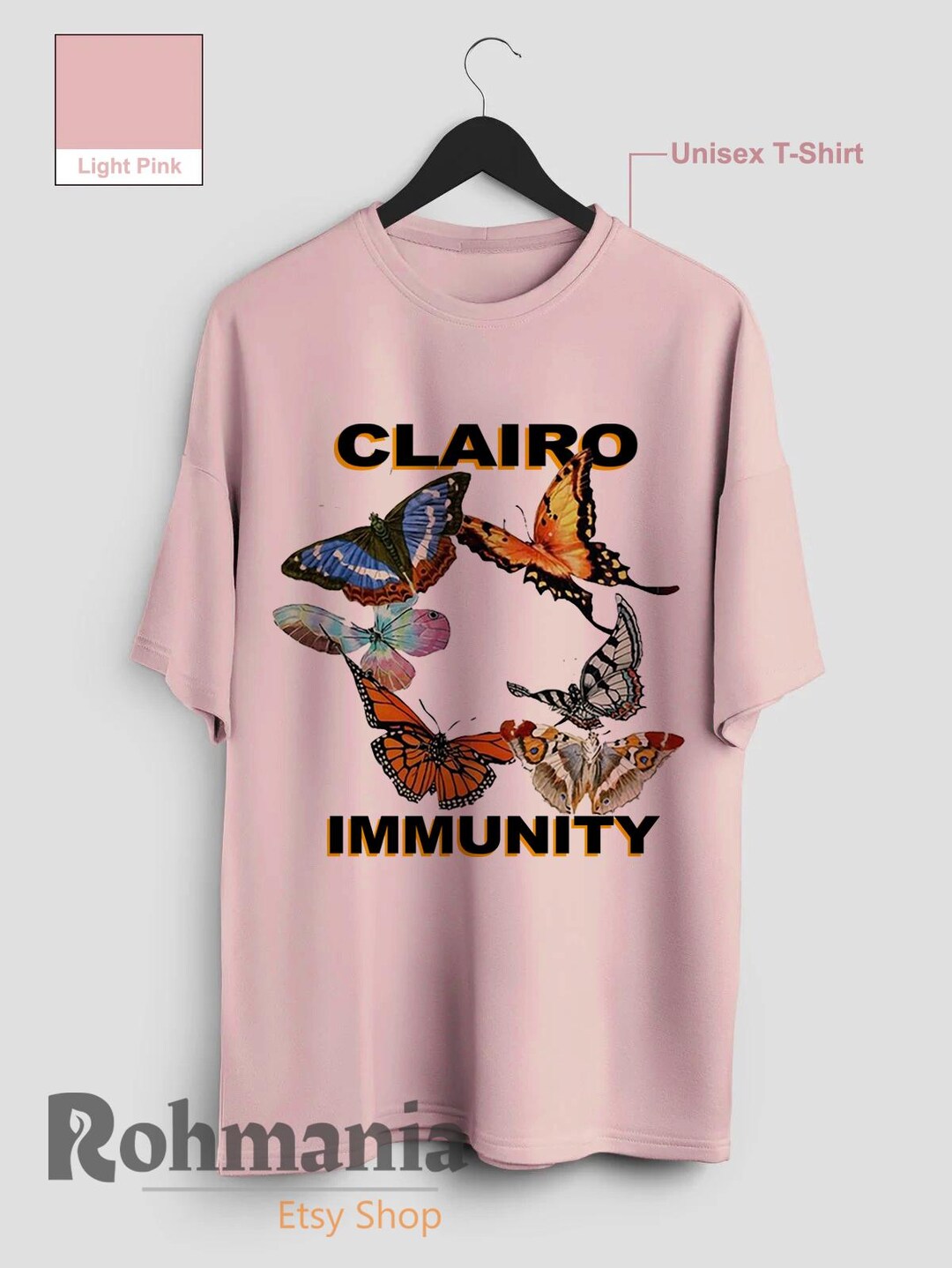 Clairo Immunity T-shirt: 90s Retro Pop Rock Music Merch Shirt ...
