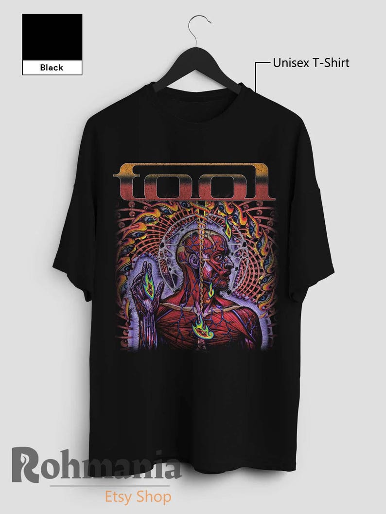 Tool Band T Shirt, Metal Music Merch Shirt, Retro 90s T-shirt ...