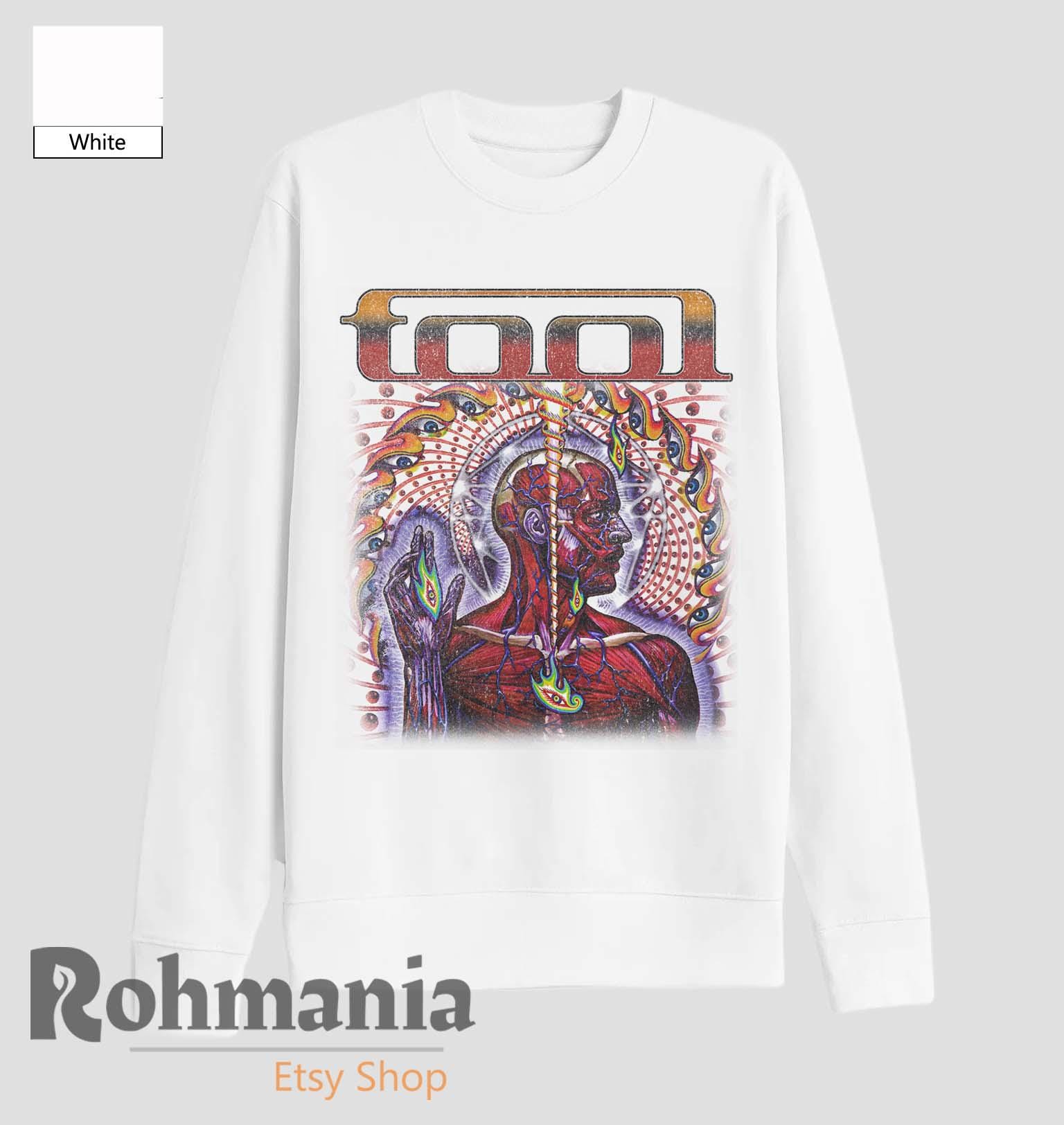Tool Band T Shirt, Metal Music Merch Shirt, Retro 90s T-shirt ...