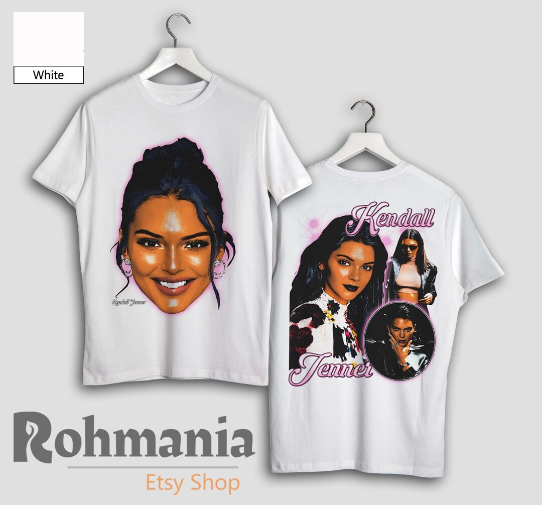 Kendall Jenner T Shirt, Model Television Reality Show Merch Shirt, 90s ...