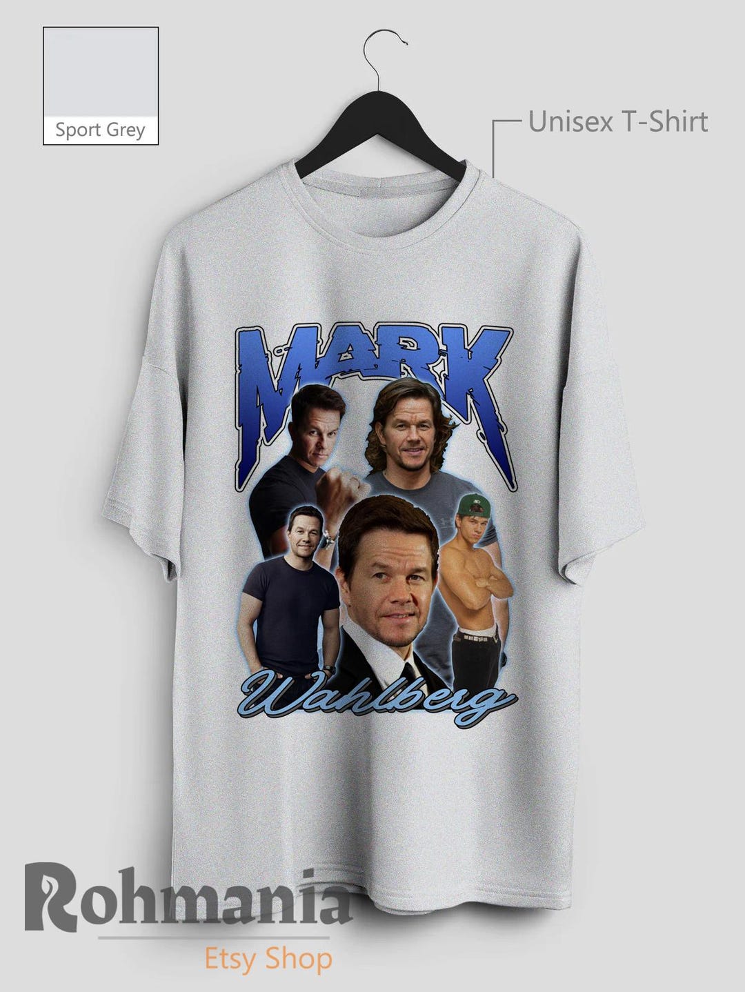 Mark Walhberg T Shirt, Actor Action Movie & TV Merch Shirt ...