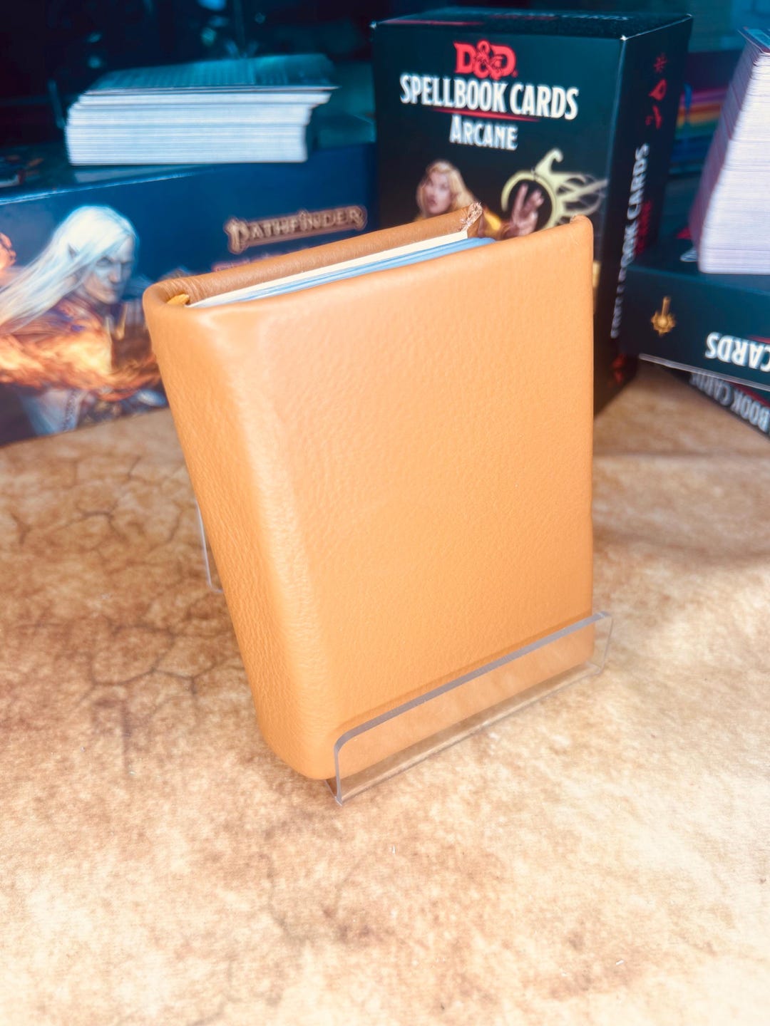 Camel Leather 3 Inserts Journal, Notebook, Spellbook With 128 Ivory ...