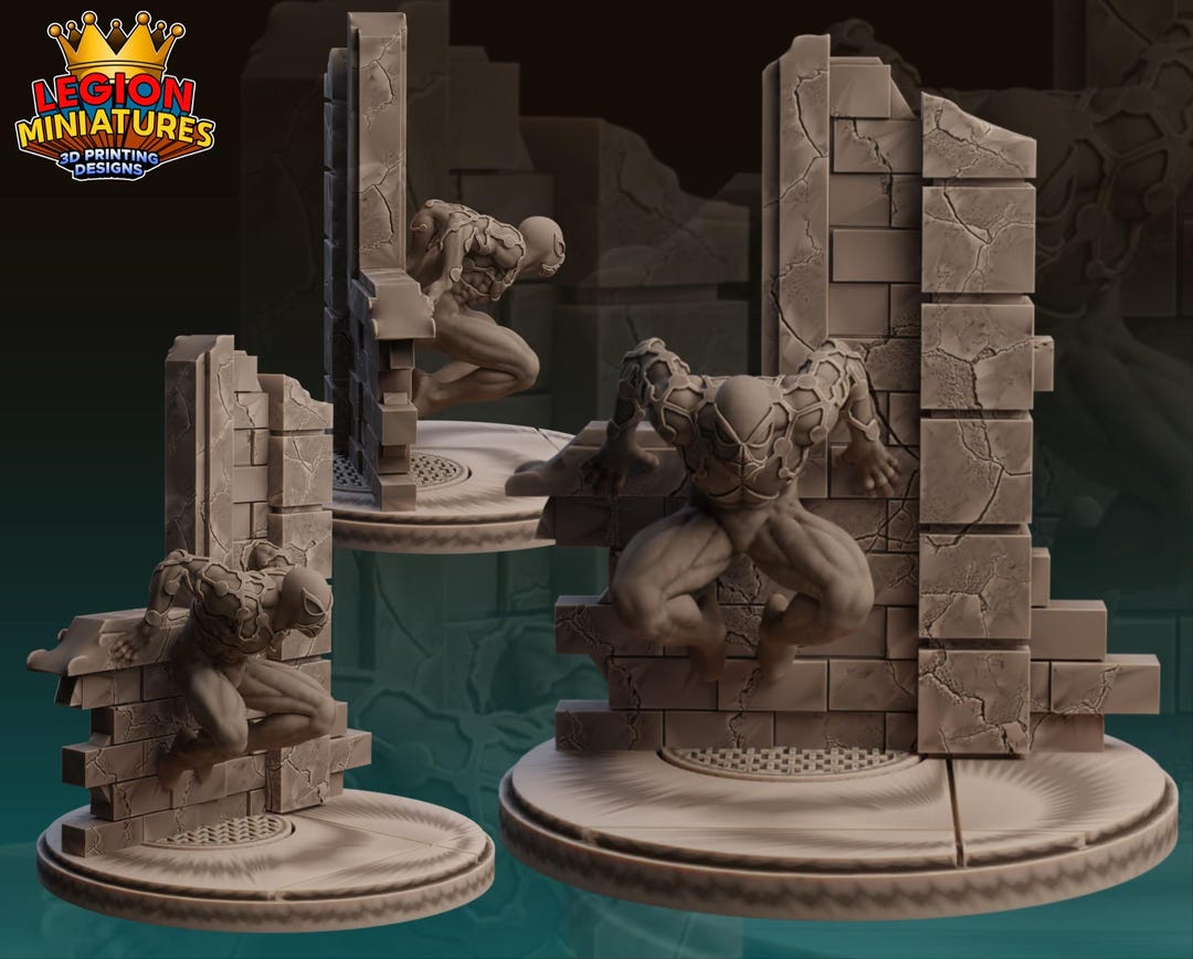 Astral Arachnidman 1 - 32mm, 40mm (MCP Scale), or 75mm Miniature, 16k ...