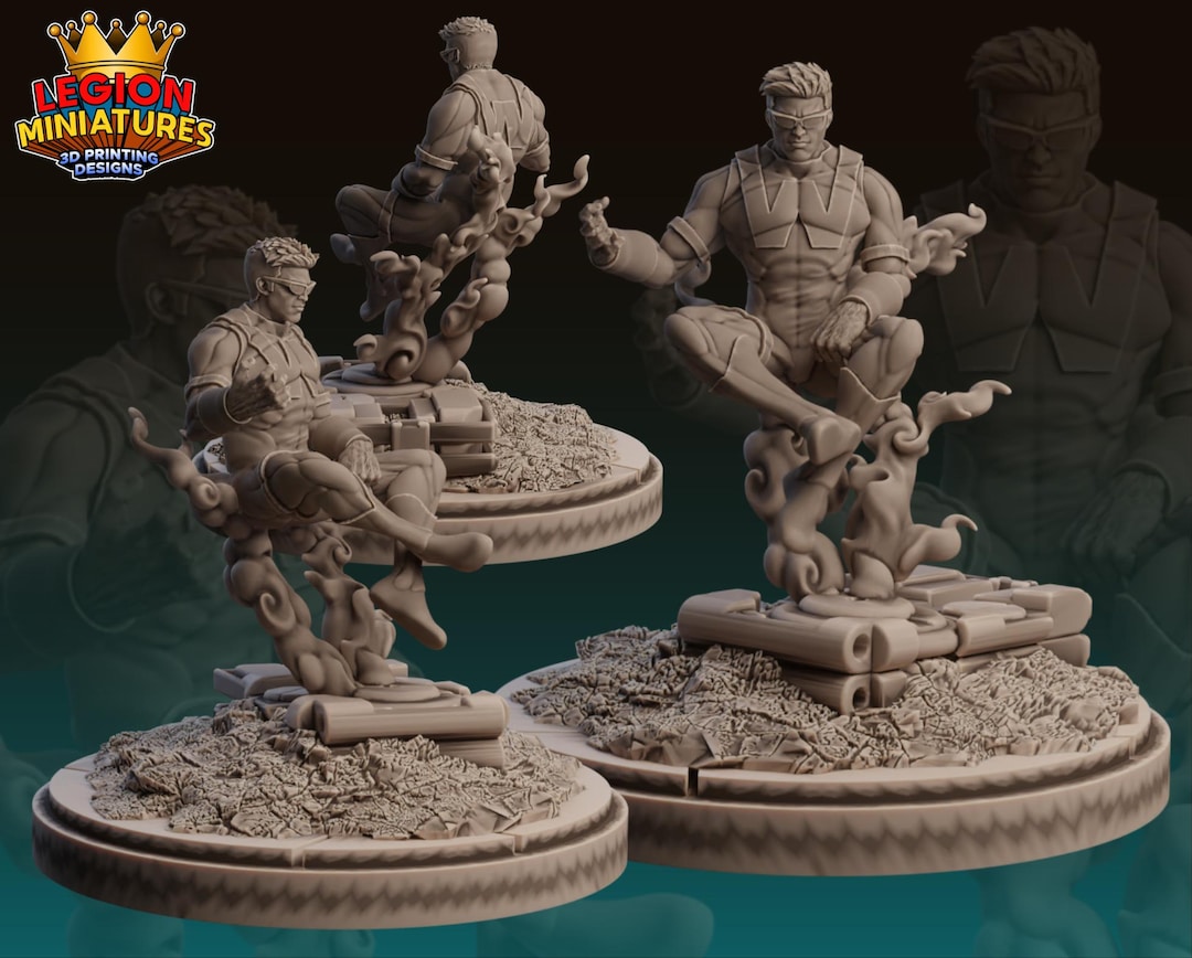Marvel Man 1 - 32mm, 40mm (marvel Crisis Protocol Scale), or 75mm ...