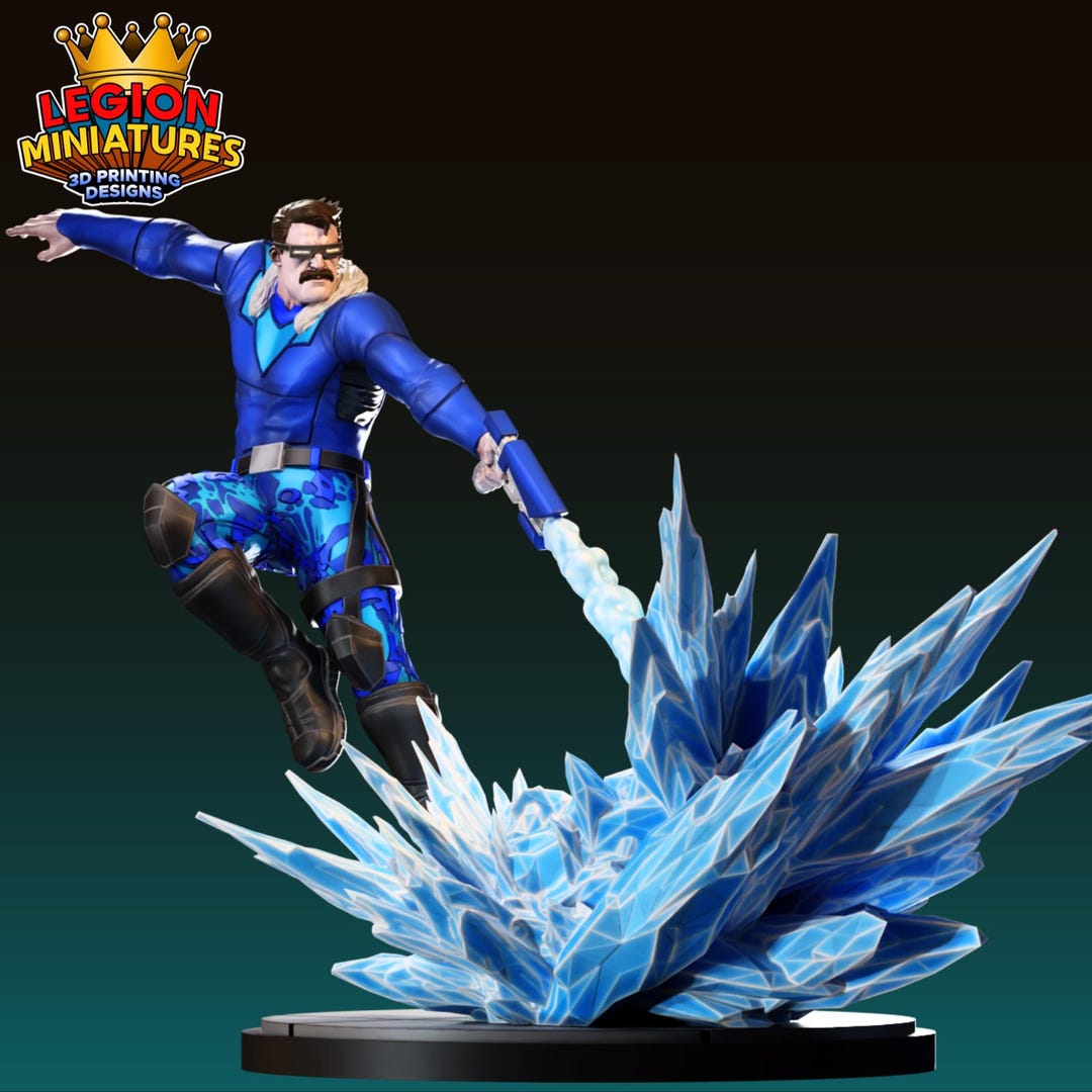 Absolute Capt. Ice - 32mm, 40mm (marvel Crisis Protocol Scale), or 75mm ...