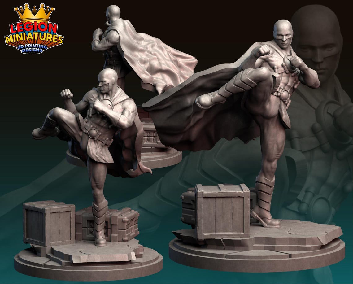 Crimson Robin - 32mm, 40mm (marvel Crisis Protocol Scale), or 75mm ...