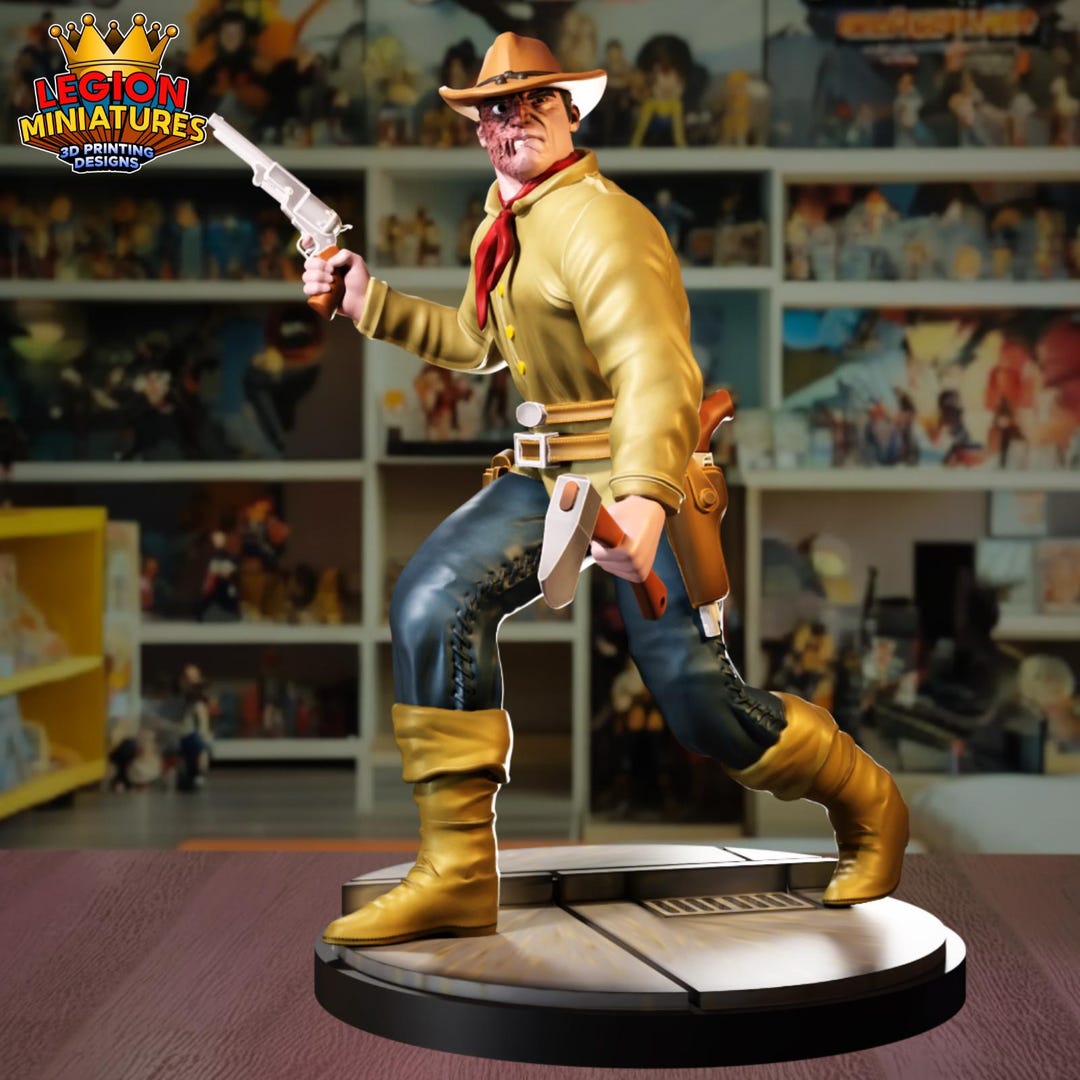 Joshua Hex - 32mm, 40mm (marvel Crisis Protocol Scale), or 75mm ...