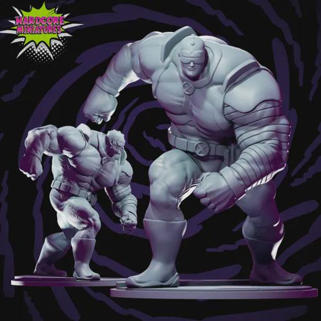 Weak Guy 1 - 32mm, 40mm (MCP Scale), or 75mm Miniature, 16k Definition ...