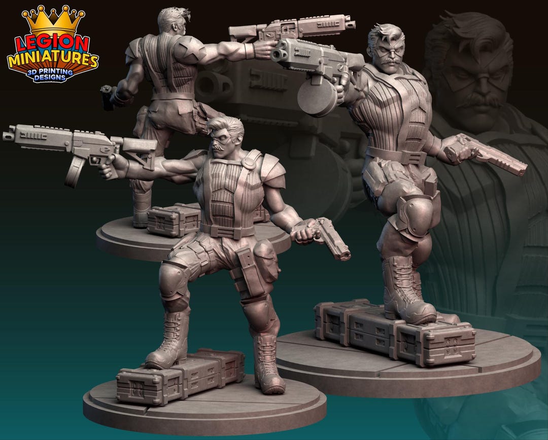 Funny Man - 32mm, 40mm (marvel Crisis Protocol Scale), or 75mm ...