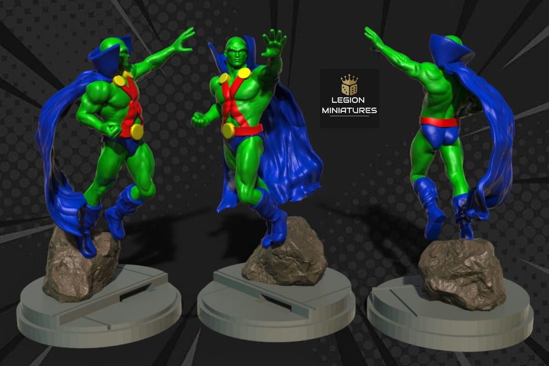 Venusian Manhunter 1 - 32mm, 40mm (marvel Crisis Protocol Scale), or ...