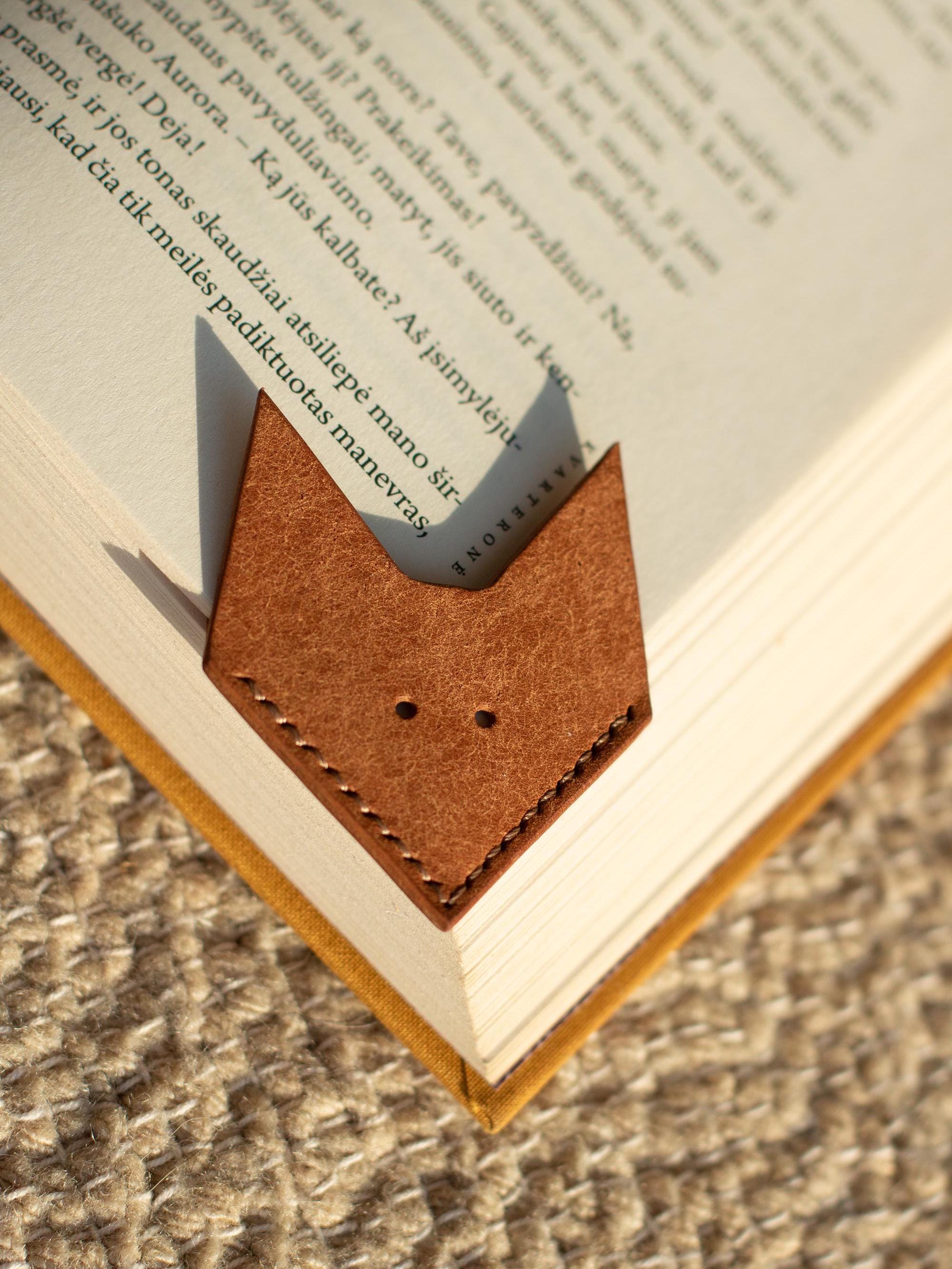 Leather Fox Bookmark PDF Pattern | Beginner-friendly Leathercraft ...