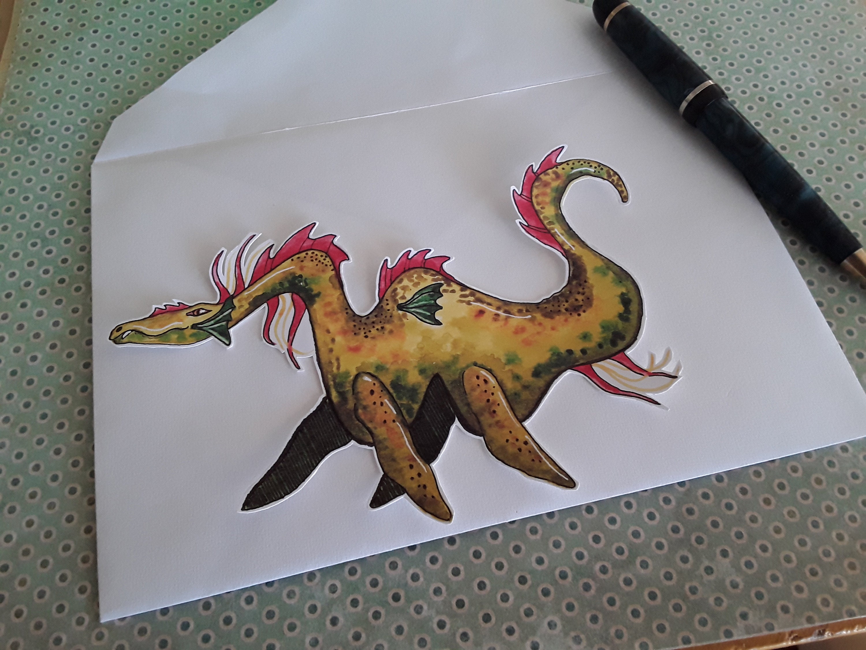 Nessy Sticker la pegatina del monstruo del lago Ness - Etsy España