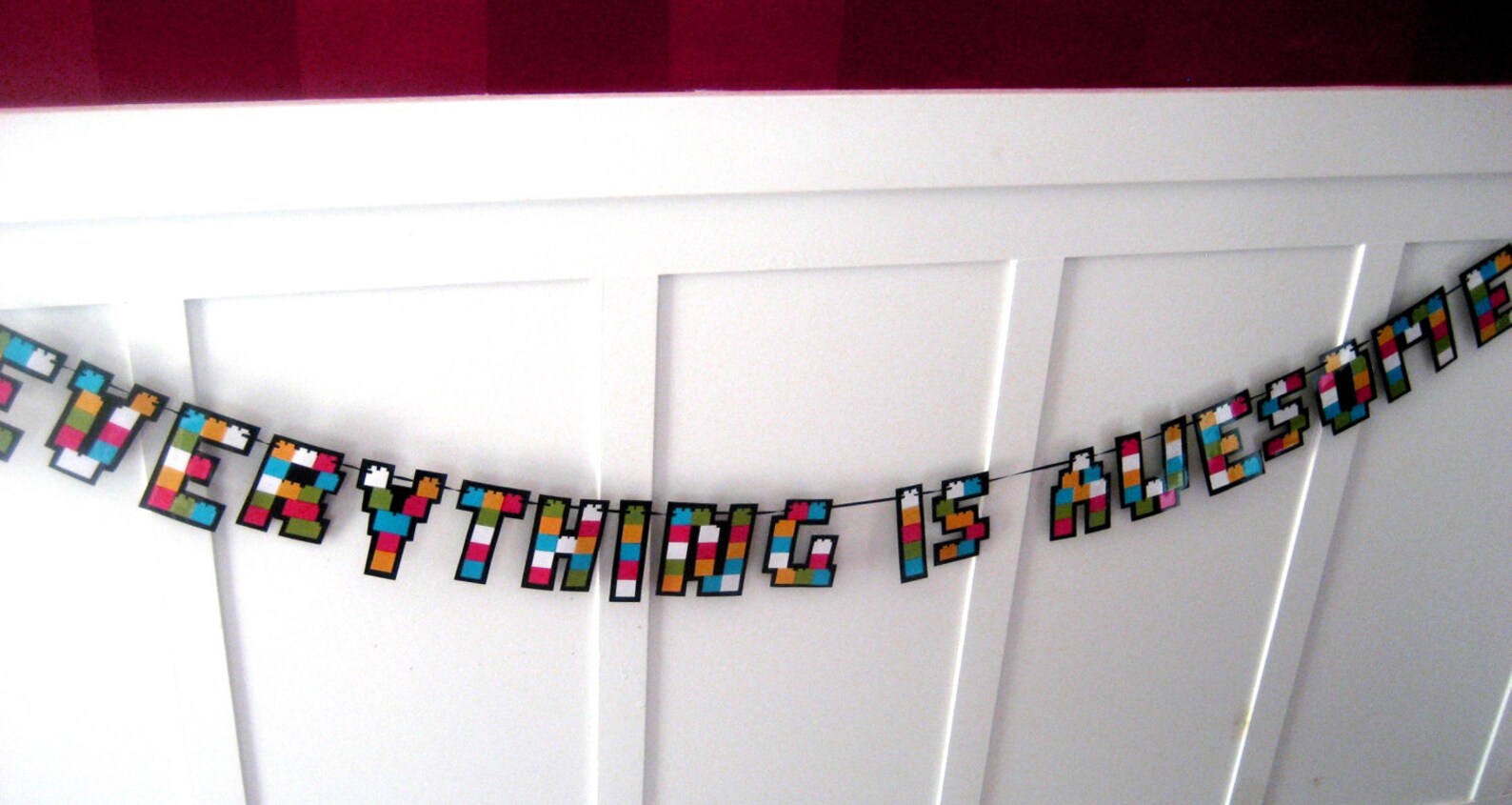 EVERYTHING IS AWESOME Banner Everything is Awesome Birthday - Etsy