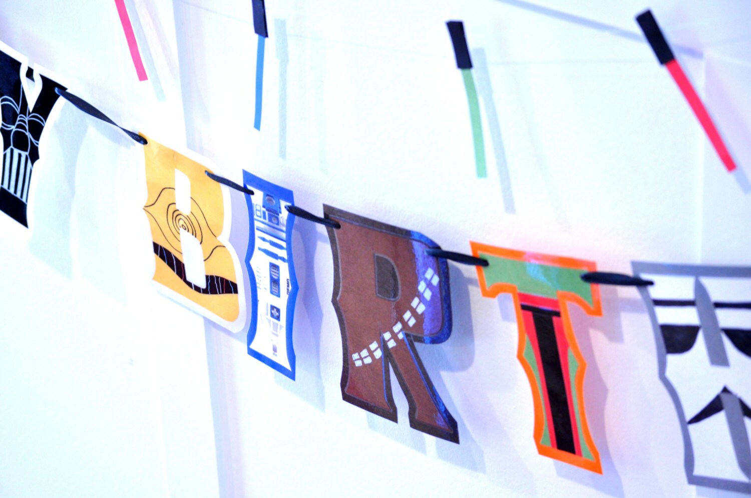 3PO Birthday Banner Storm Trooper Party Supplies Star Wars - Etsy