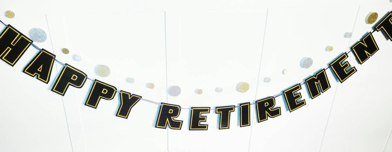 Star Wars Retirement Decor, HAPPY RETIREMENT Banner, Star Wars ...