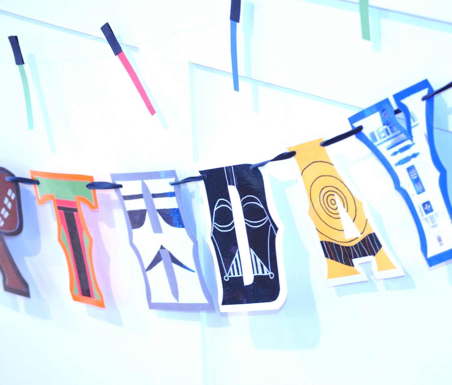 3PO Birthday Banner Storm Trooper Party Supplies Star Wars - Etsy