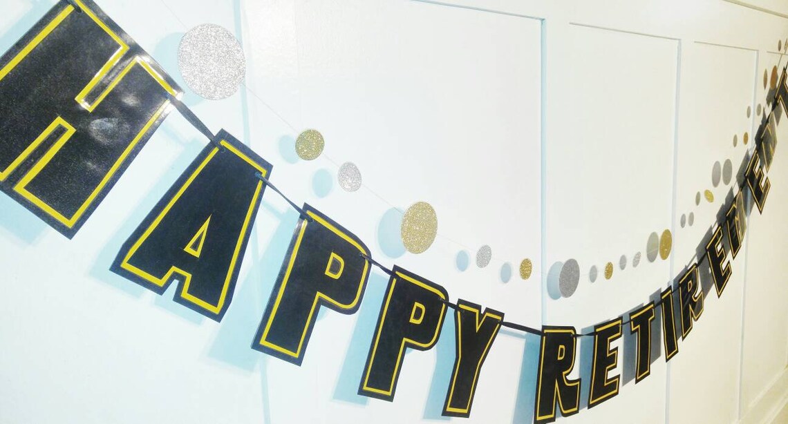 Star Wars Retirement Decor, HAPPY RETIREMENT Banner, Star Wars ...