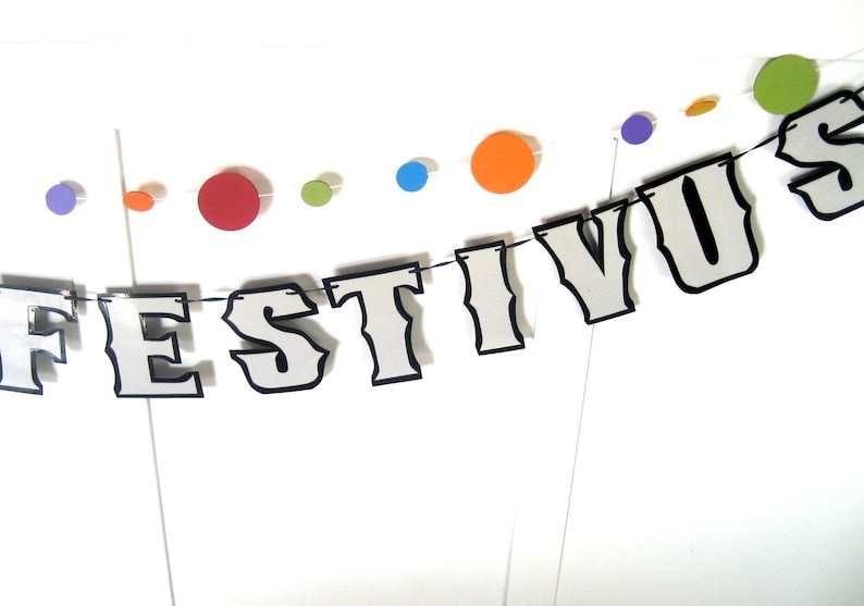 FESTIVUS Banner HAPPY FESTIVUS Banner Festivus Party Decor | Etsy