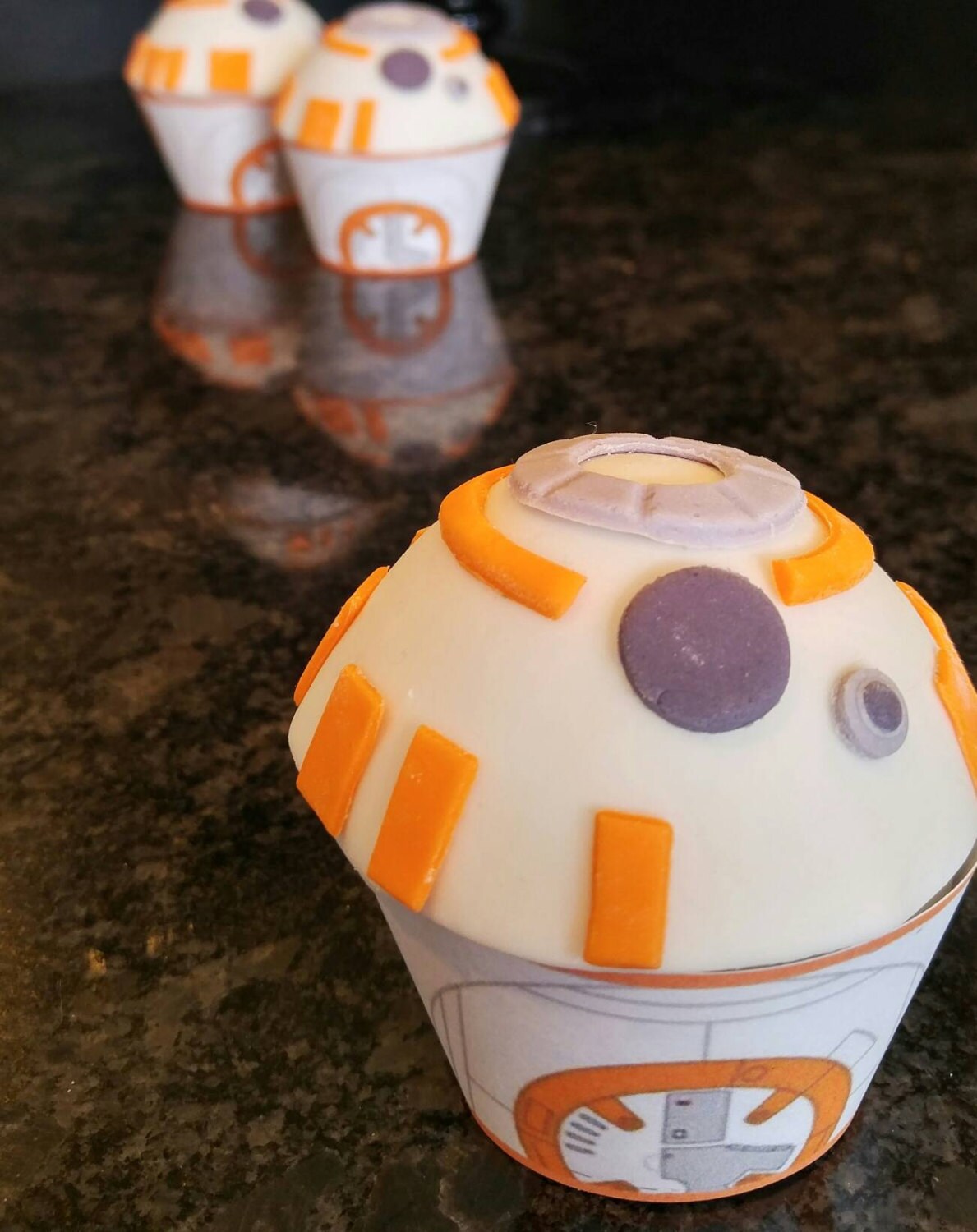 BB8 Cupcake Toppers BB8 Birthday Party BB8 Birthday Decor - Etsy