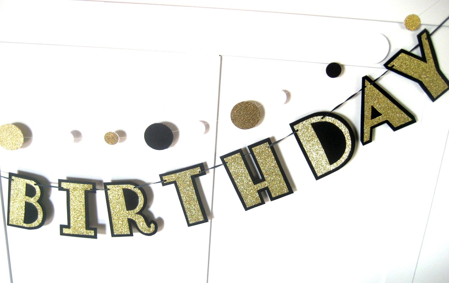 Roaring Twenties Birthday Banner Art Deco HAPPY BIRTHDAY | Etsy