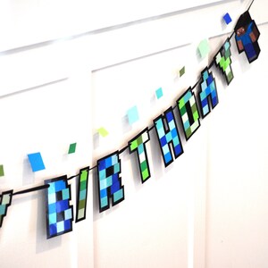 Video Game Party Banner, Video Gamer Birthday Banner, Gamers Birthday ...