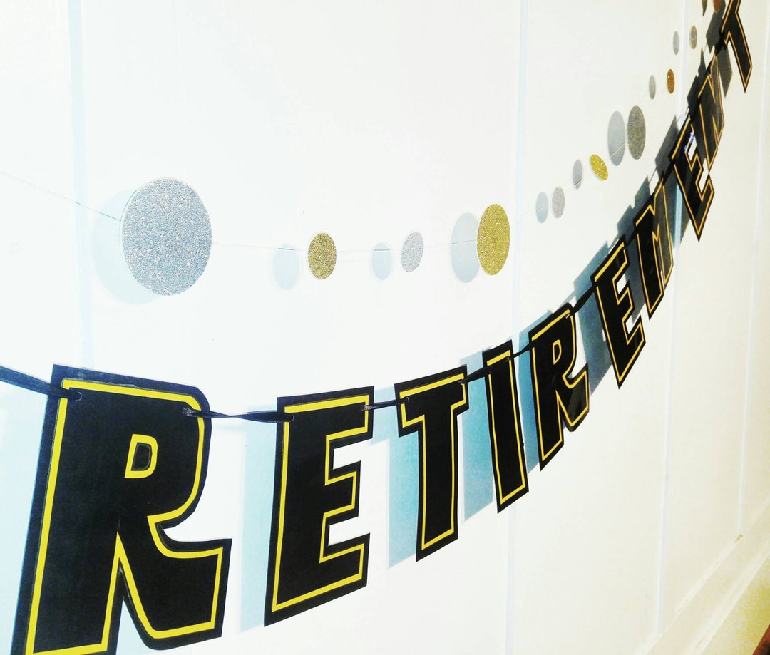 Star Wars Retirement Decor, HAPPY RETIREMENT Banner, Star Wars ...