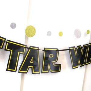 Star Wars Day Banner, May the 4th Banner, Star Wars Day Party Banner ...