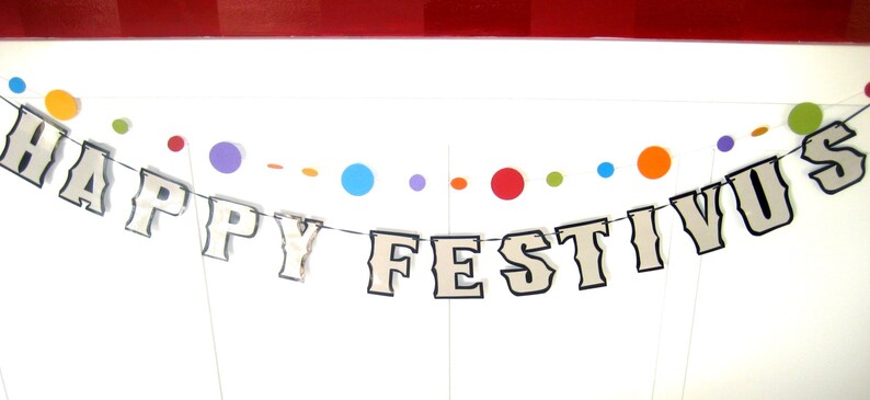 FESTIVUS Banner HAPPY FESTIVUS Banner Festivus Party Decor | Etsy