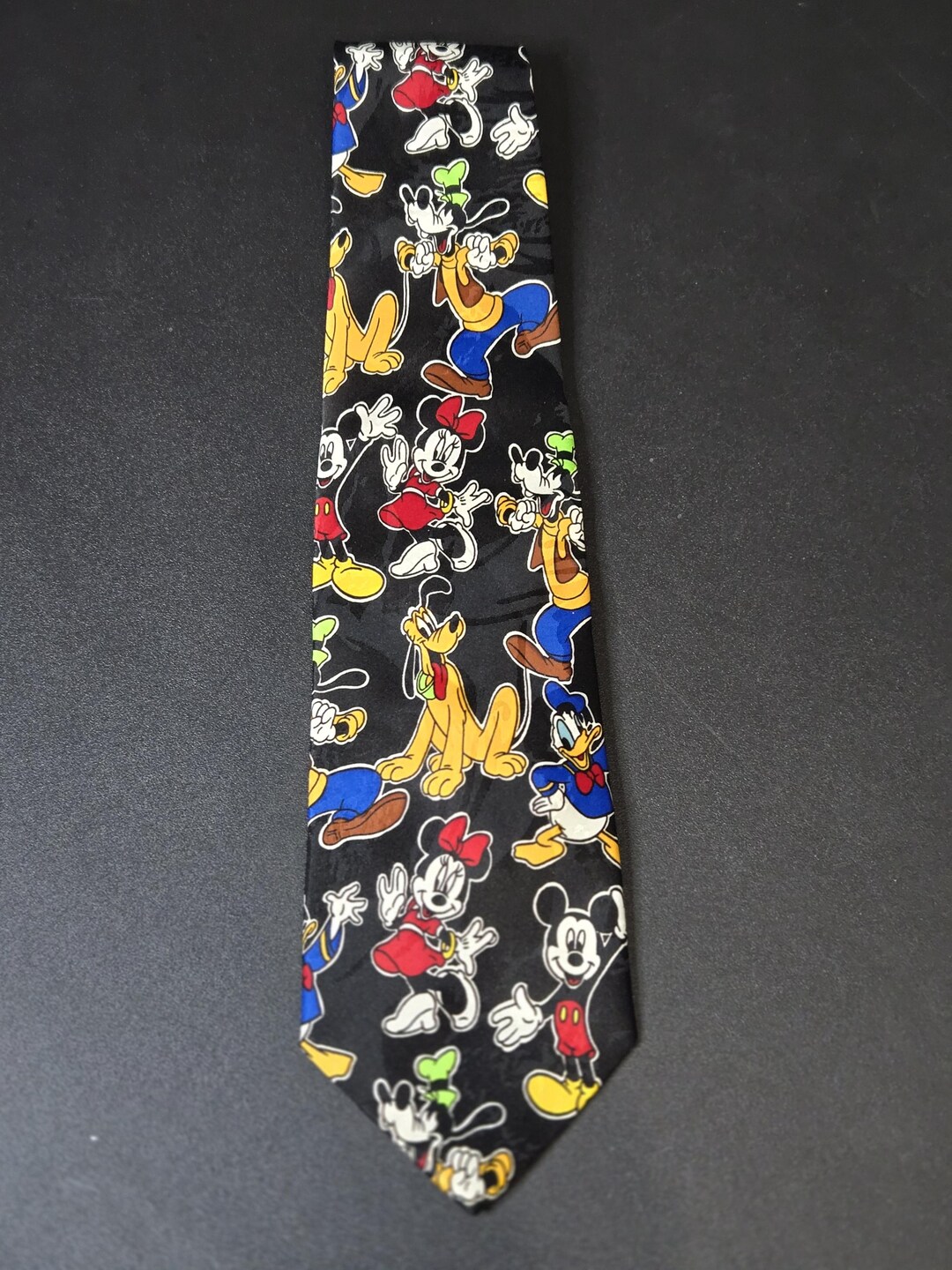 Vintage Mickey Unlimited Tie Mickey Mouse and Friends Disney Necktie - Etsy