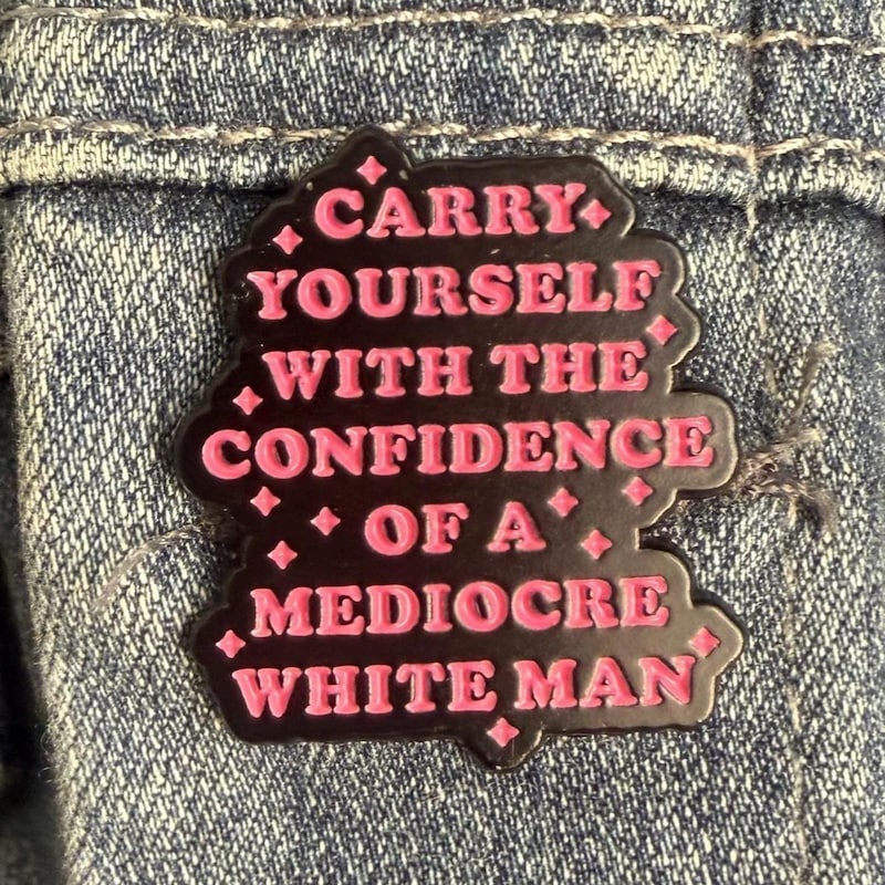 Confidence Pin Badge - Etsy