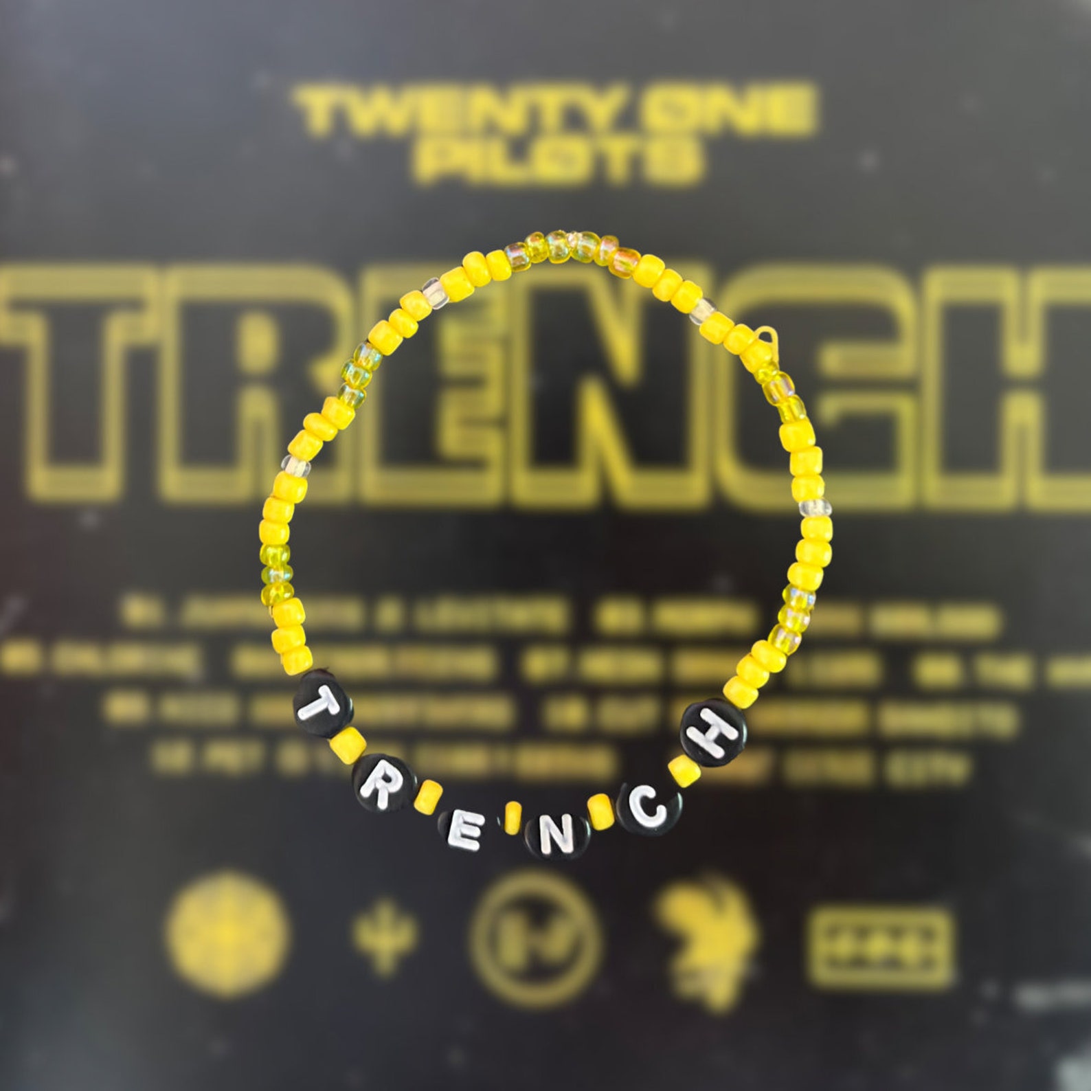 Twenty One Pilots Beaded Bracelet - Clancy - SAI -trench - Blurryface ...