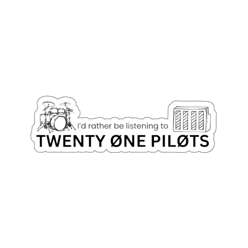 Twenty One Pilot Sticker - Etsy