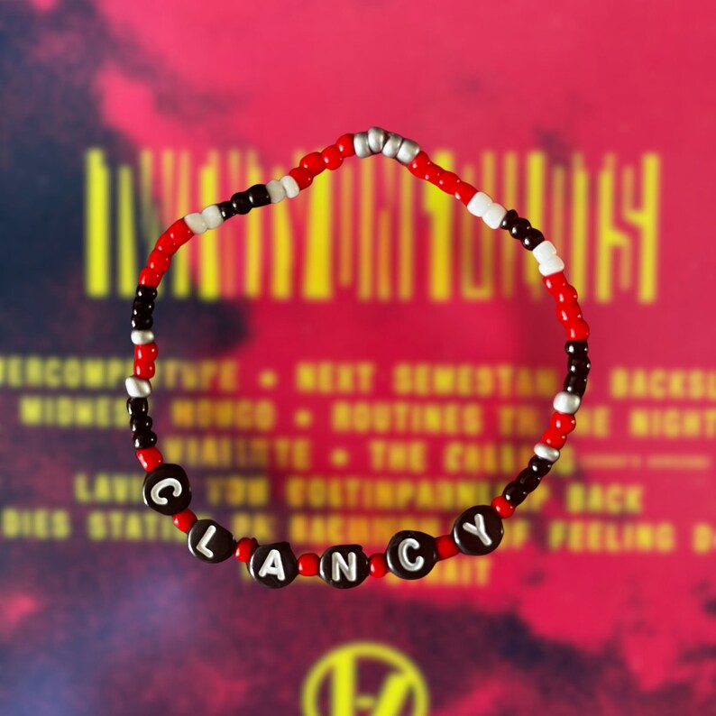 Twenty One Pilots Beaded Bracelet - Clancy - SAI -trench - Blurryface ...