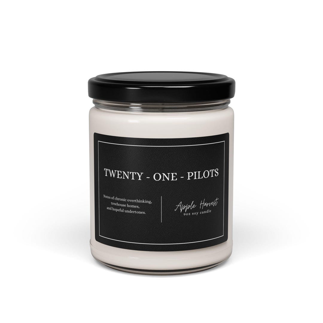 Twenty One Pilots Scented Soy Candle, 9oz - Etsy