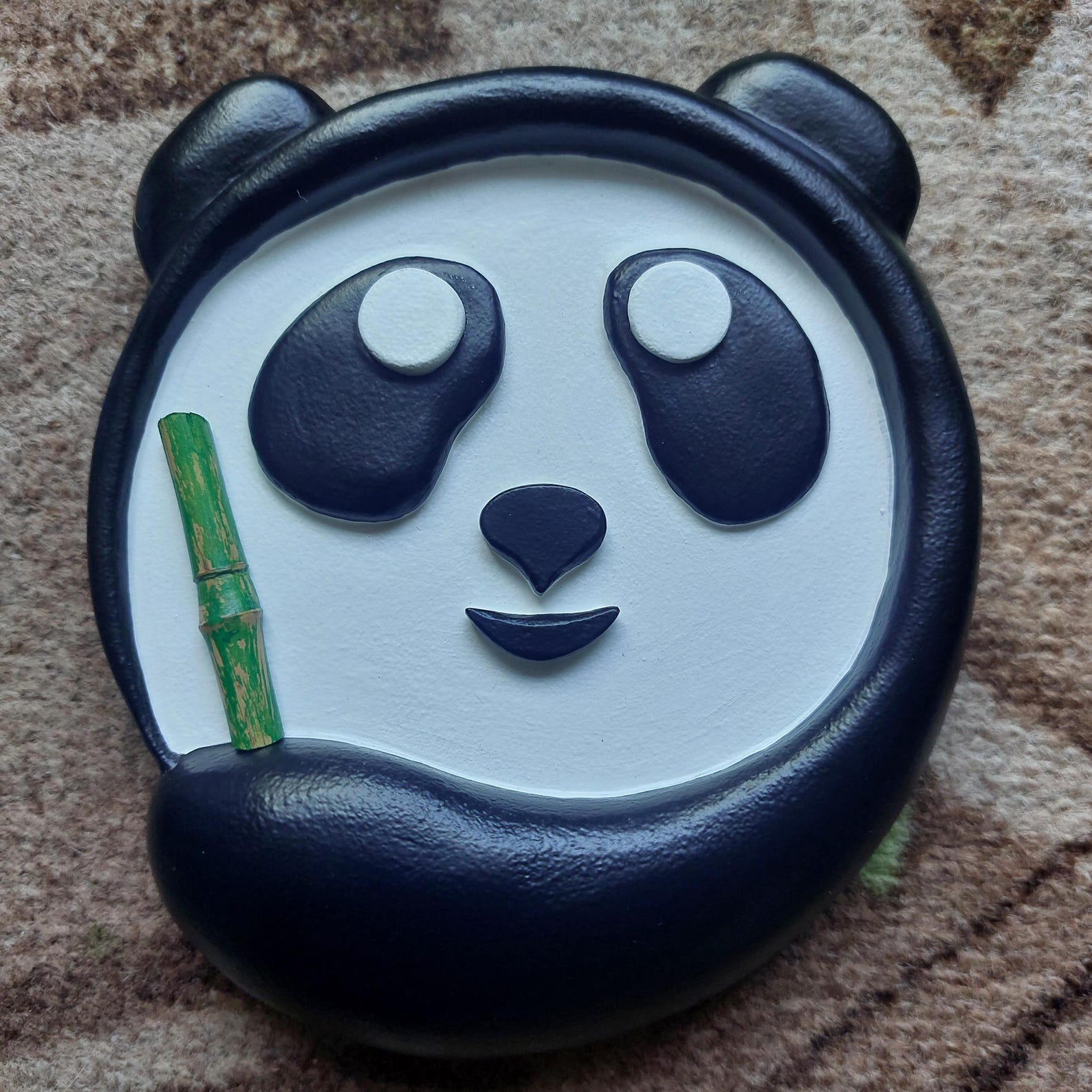 Hand-painted Panda Trinket Dish: Decorative Jewelry Tray, Small Table ...