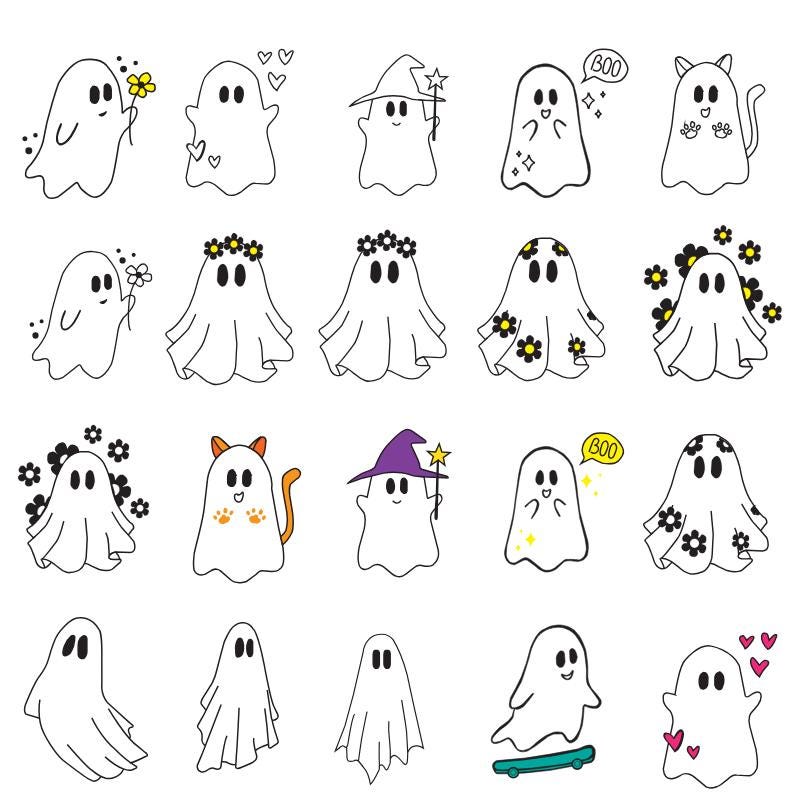 Ghost T Shirt Designs, Unique Ghost Tee, Spooky Shirt, Halloween Shirt ...