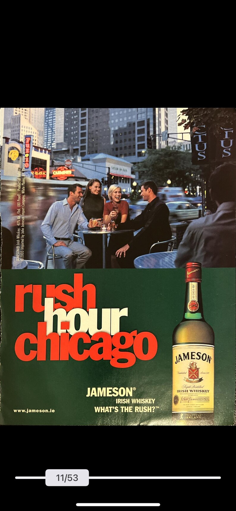 Playboy 1998 and 2003 Alcohol Ads - Etsy