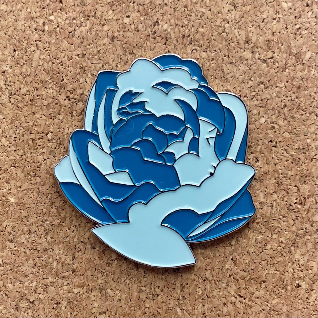 Arcane Powder and Ekko Flower Enamel Pin - Etsy