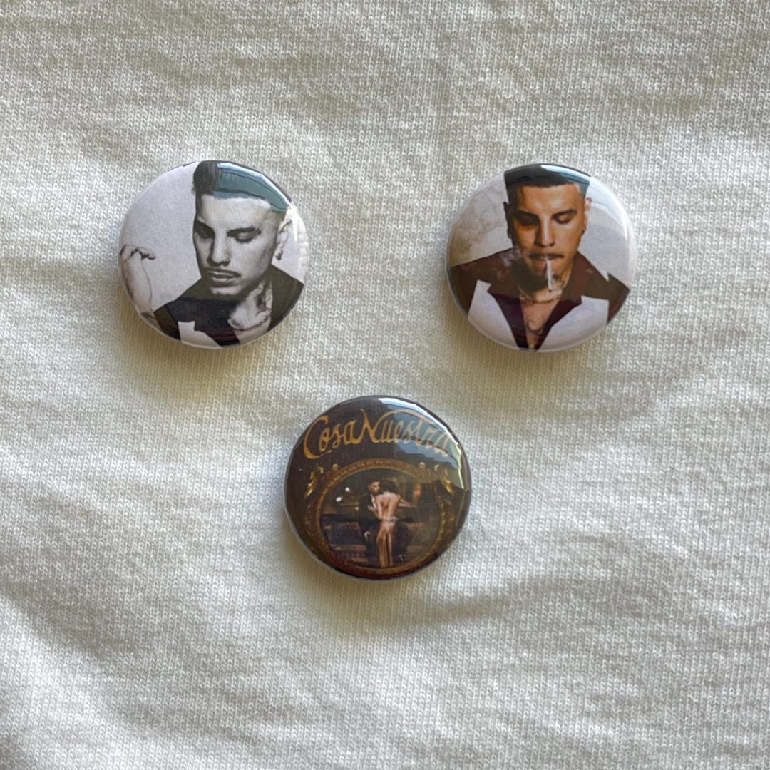 Rauw Alejandro/cosa Nuestra Pin Buttons - Etsy