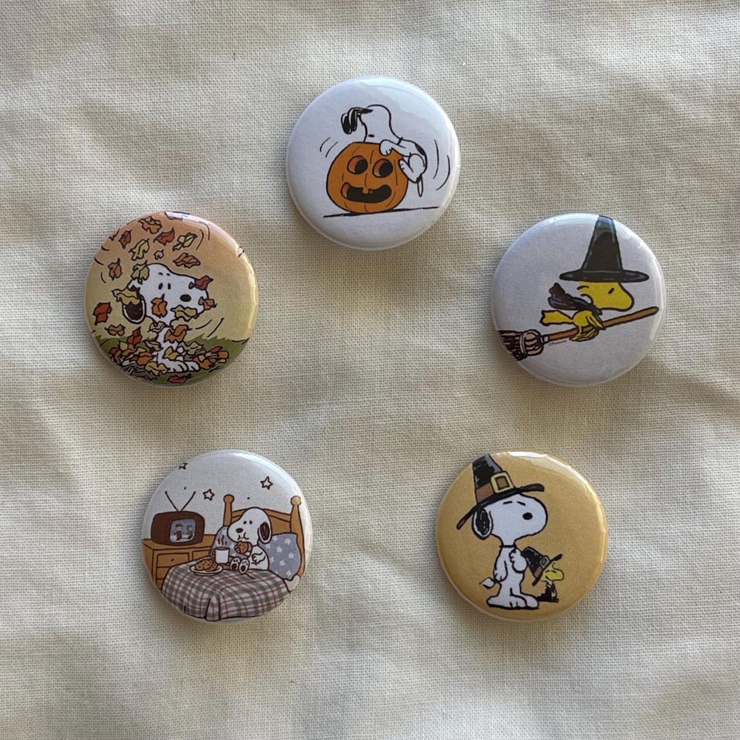 Fall Snoopy Pins - Etsy