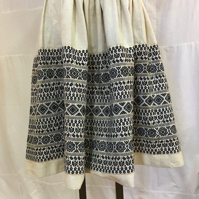 Embroidered Skirt - Etsy