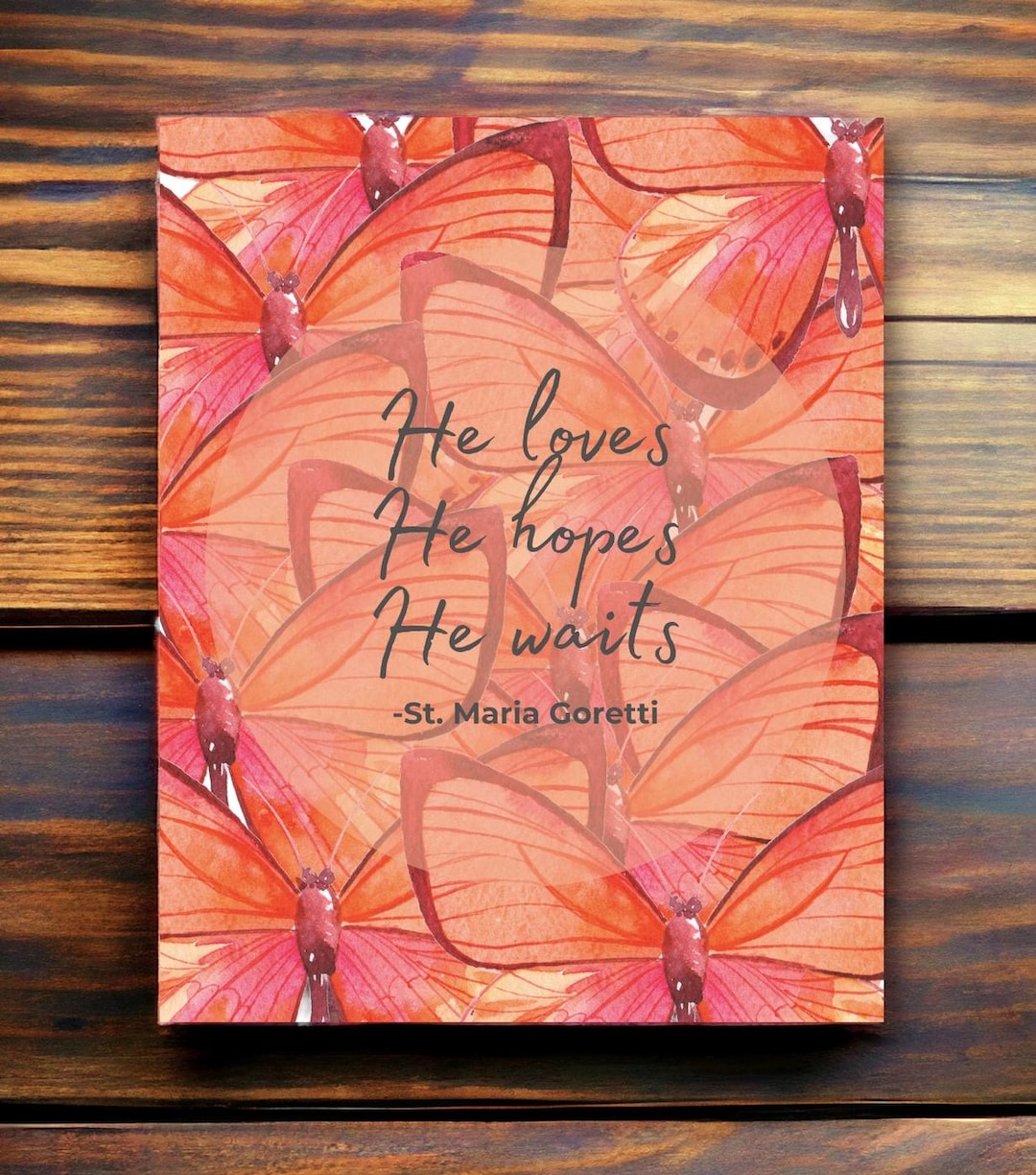 Digital Print. St. Maria Goretti Quote. Saint Quote. Printable Catholic ...